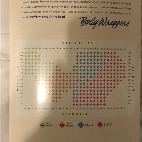 Body Wrappers | Pants & Jumpsuits | Body Wrappers Total Stretch Dance ...